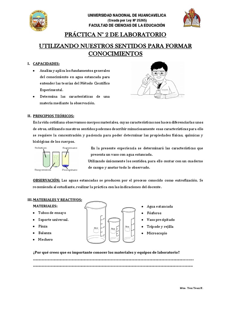 Práctica #2 Método Científico | PDF | Laboratorios | Teoría