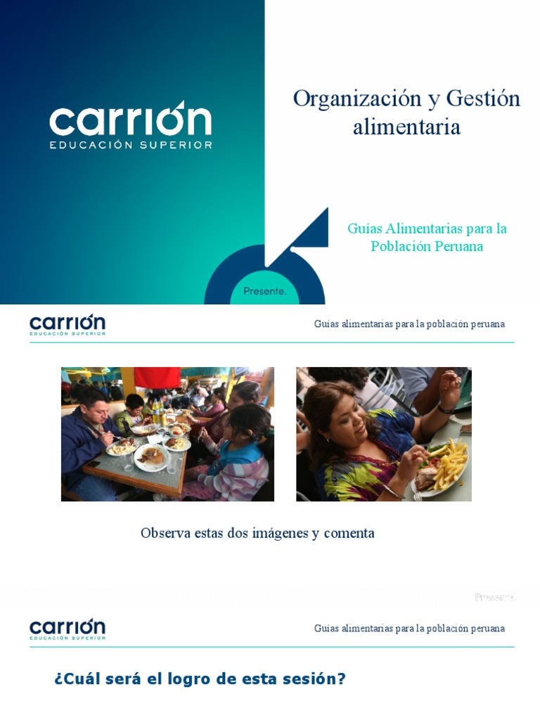 Sesion 1 Guias Alimentarias | Descargar gratis PDF | Alimentos | Amamantamiento