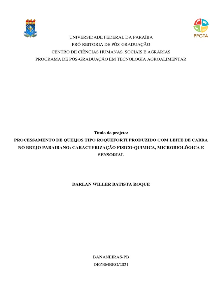 Projeto Mestrado | PDF