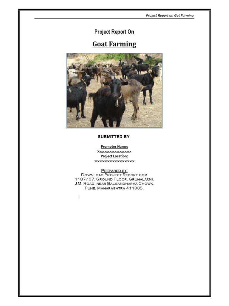 Goat Farming | PDF | Agriculture | Goat