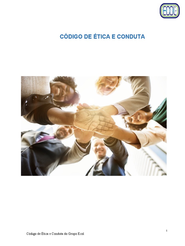 Código De ética E Conduta Pdf Férias Trabalhistas Rede De