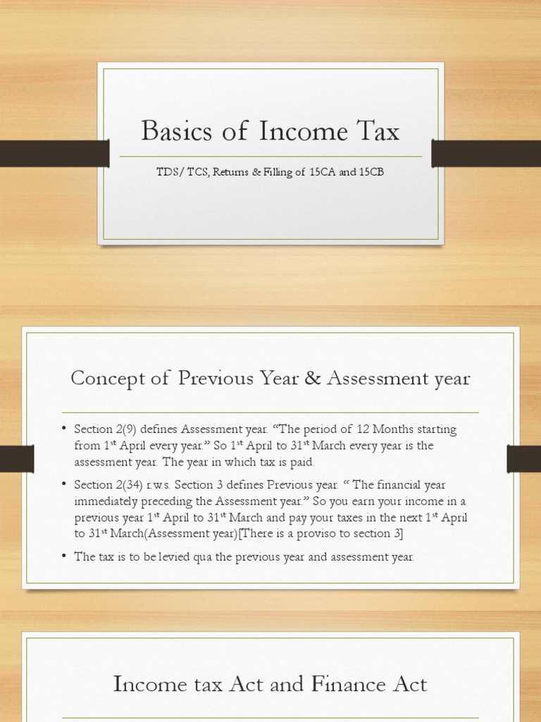 CA-Ashok-Mehta - PPT - Income Tax | PDF | Payments | Taxes