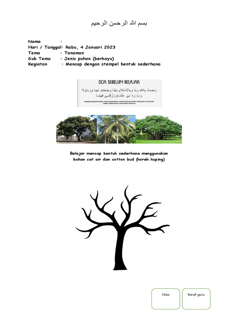 lks tema tanaman | PDF