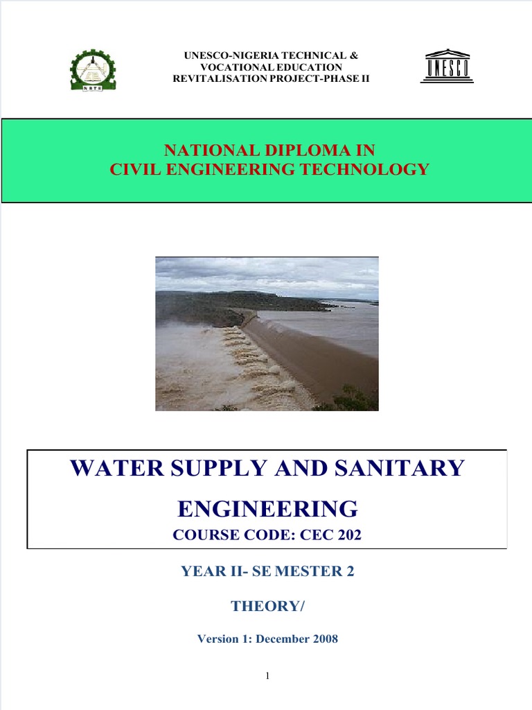 Vdocuments - MX Cec 202 Theory Water Supply and Sanitary | PDF | Pump ...