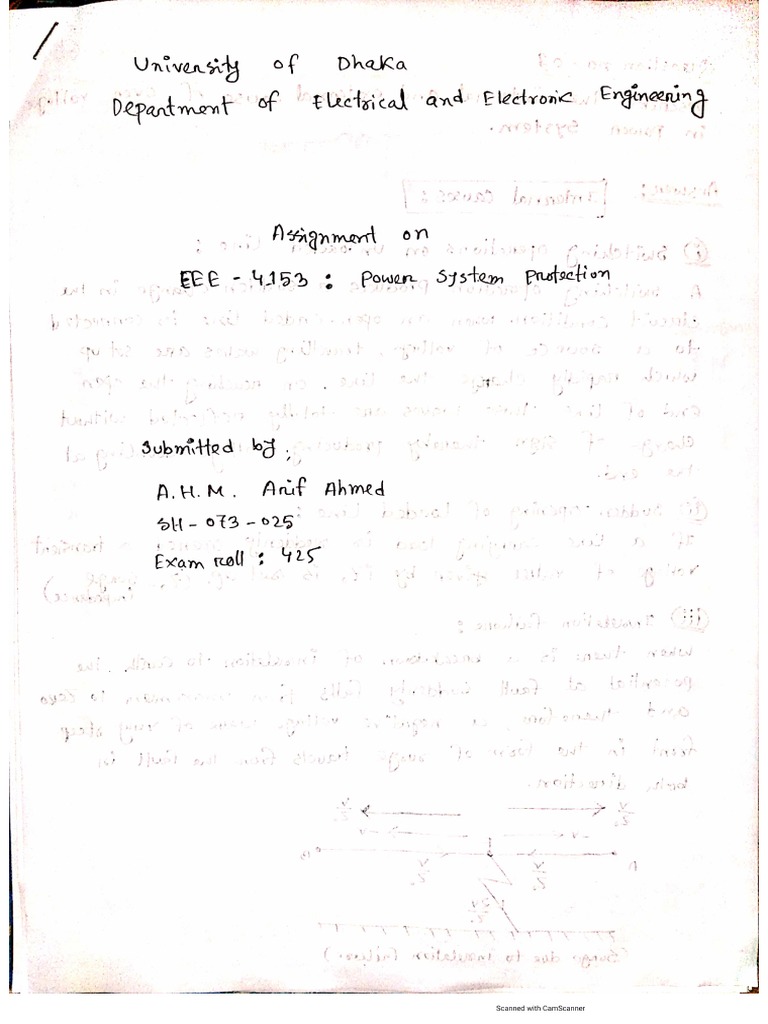 EEE 4153 Assignment by Arif | PDF