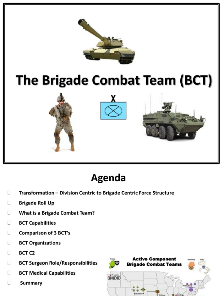The Brigade Combat Team | PDF