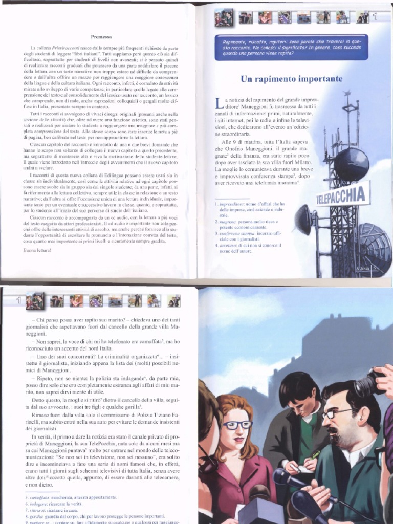 Il Sosia (Primiracconti) With Embedded Mp3-Audio by Marco Dominici | PDF