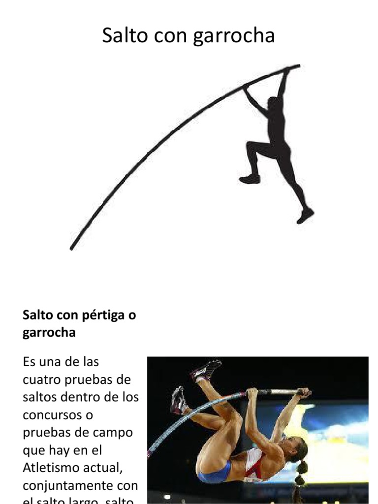Salto con garrocha- Presentación | PDF