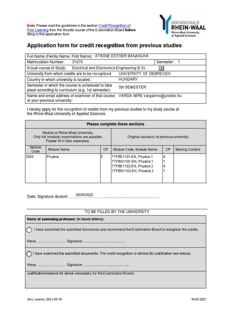 CT HSRW Physics | PDF