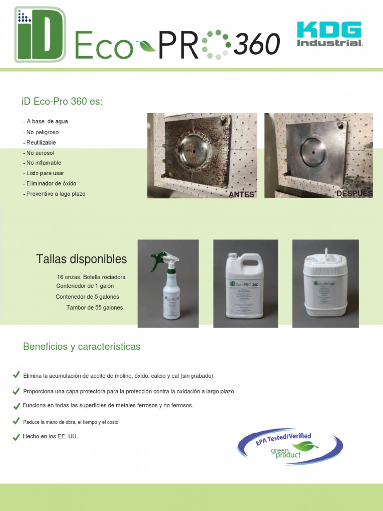 KDG ID Eco-Pro360 - ESP | PDF