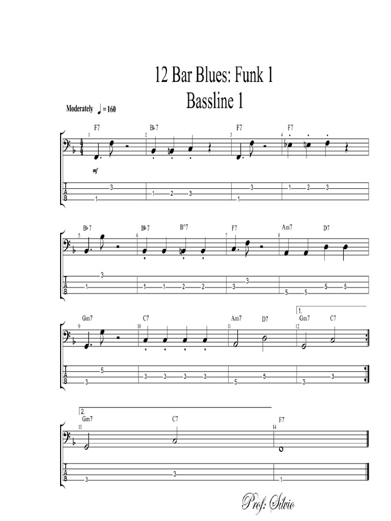 Bass Grove Funk 1 | PDF