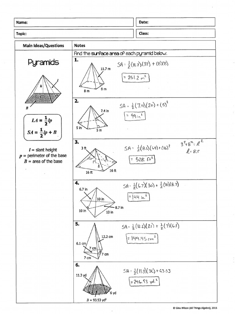 0001 Geometry Notes | PDF
