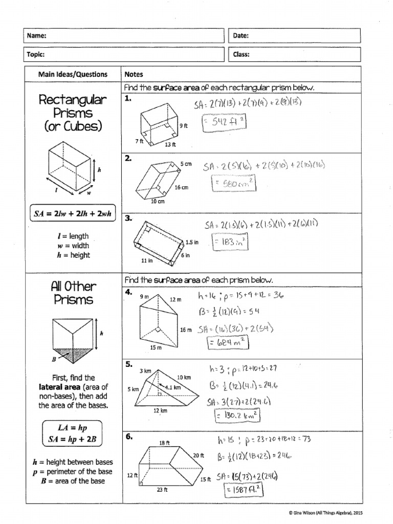 0001 Geometry Notes | PDF