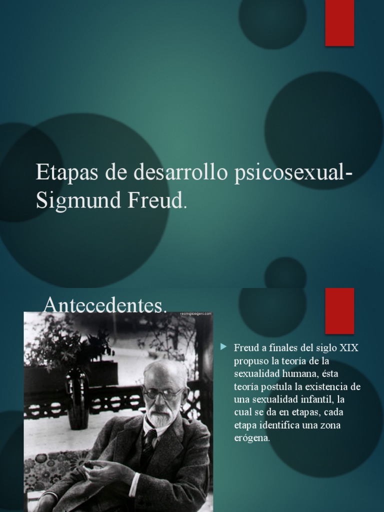 Etapas de Desarrollo Psicosexual Sigmund | PDF