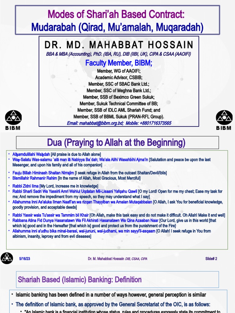 Mudarabah - v2 | PDF