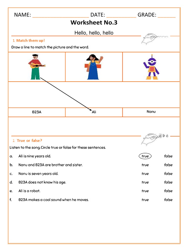 Worksheet No 3 | PDF