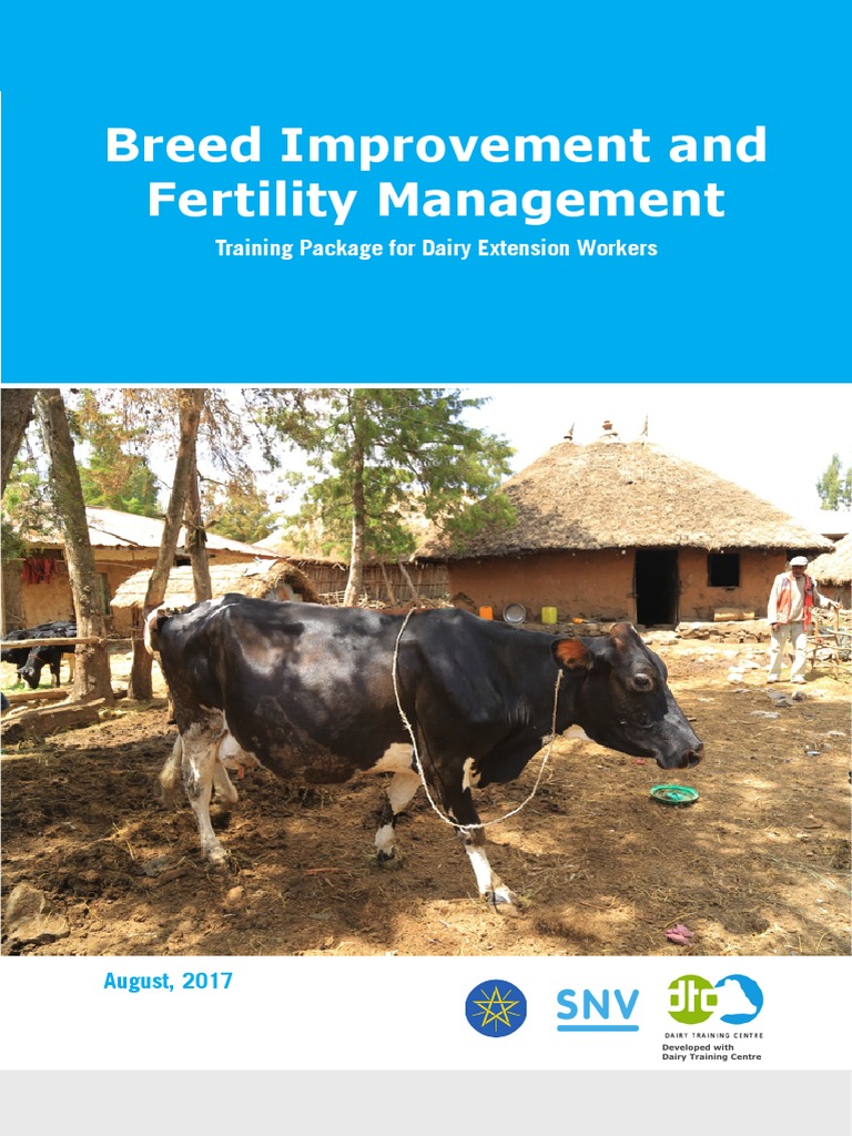 Breed Improvement and Fertility Management Training Manual and ...