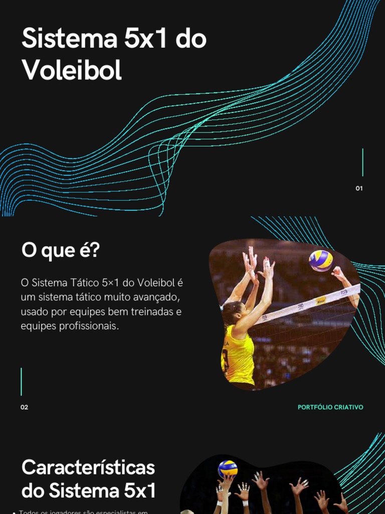 Sistema Tático 5x1 no Voleibol | PDF