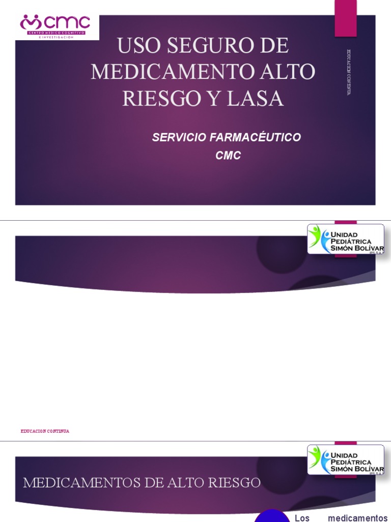 Semaforizacion y Lasa | PDF | Medicamentos con receta | Farmacología Semaforizacion y Lasa | PDF | Medicamentos con receta | Farmacología