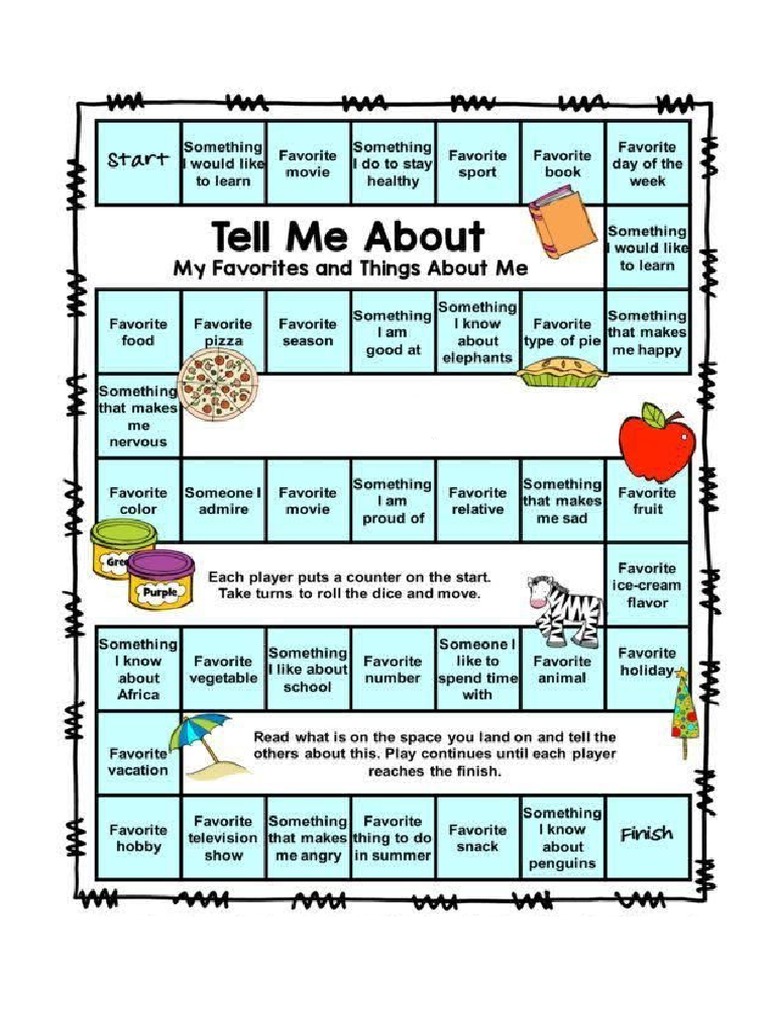 Tell Me About - GAME | PDF