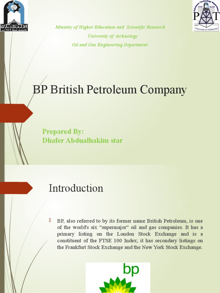BP British Petroleum Company | PDF