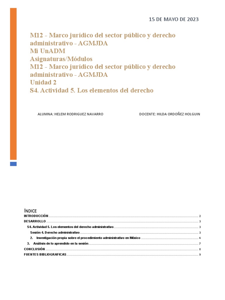 Agmjda M12 U2 S4 Ac5 Hern | PDF | Administración Pública | Conocimiento