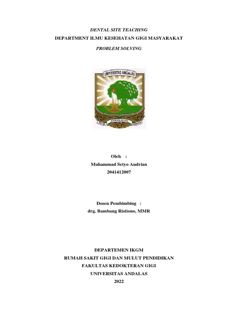 Laporan Dst Problem Solving Msa Pdf