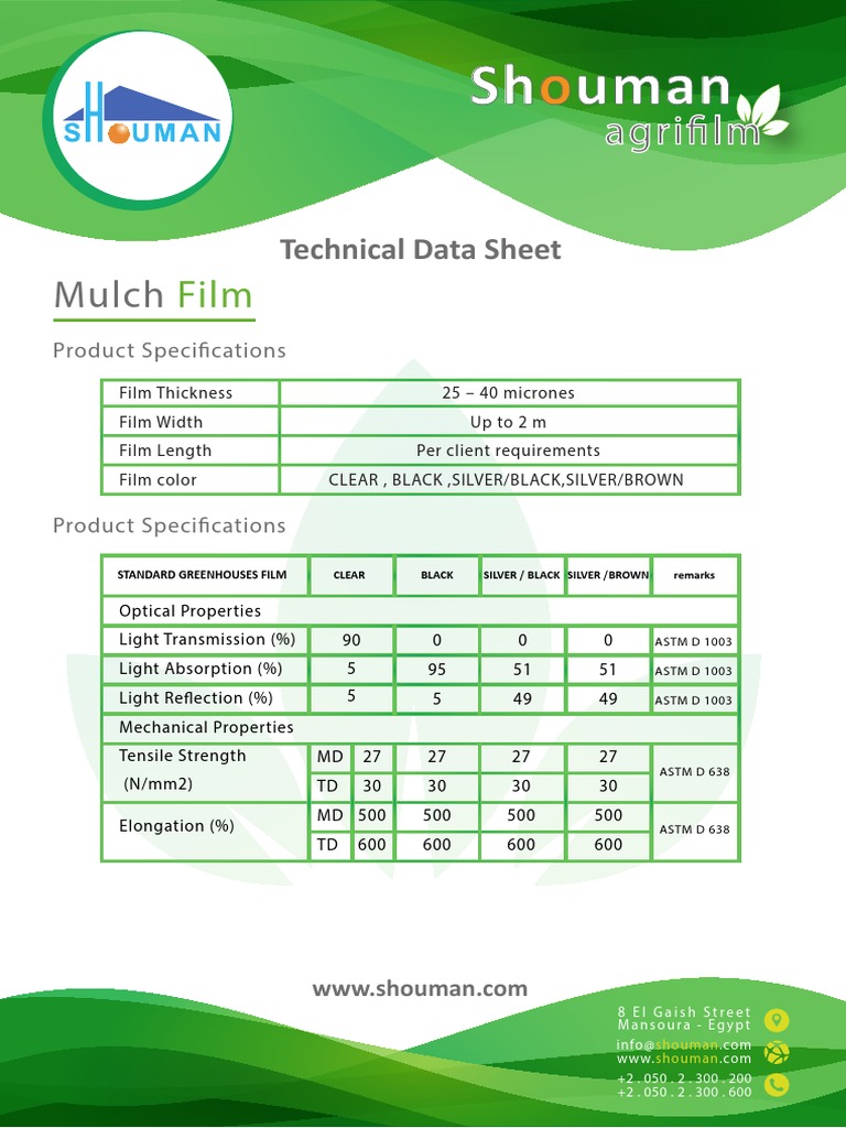 Mulch Film | PDF