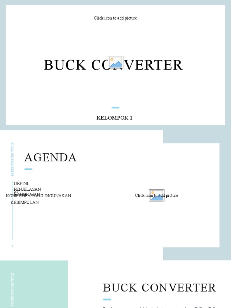 Pengantar Buck Converter DC-DC | PDF