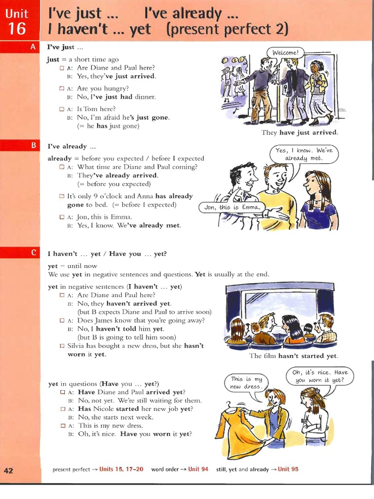 Essential Grammar in Use Present Perfect | PDF