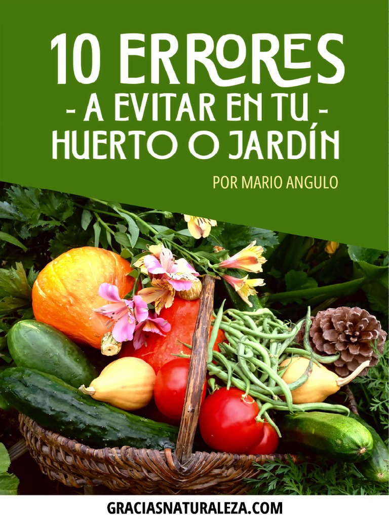 Huertos Escolares: Errores Comunes | PDF | Suelo | Té