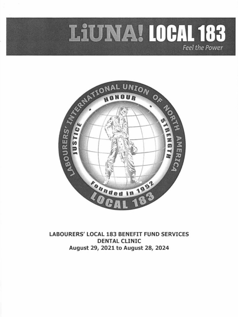 LIUNA Local 183 Collective Agreement 2021-2024 | Download Free PDF ...