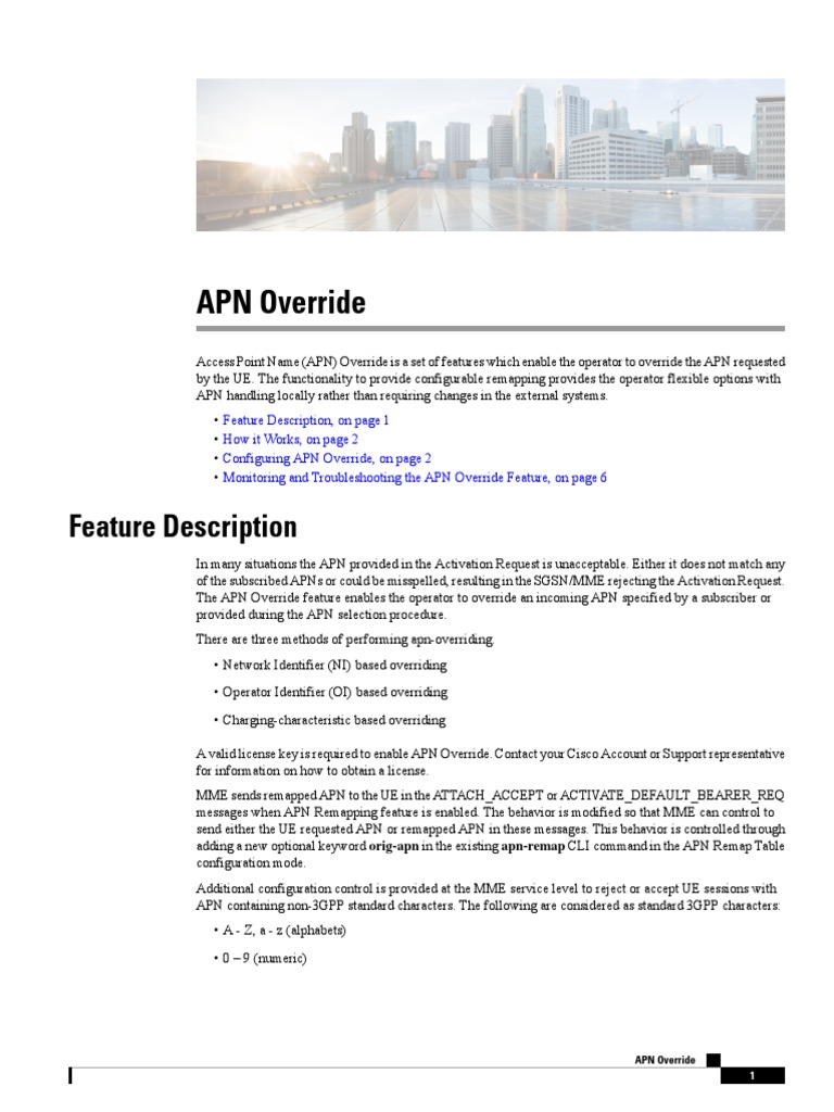 Vodafone APN Override Configuration Guide | PDF | Command Line ...