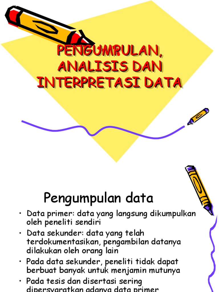 Pengumpulan Dan Interpretasi Data | PDF