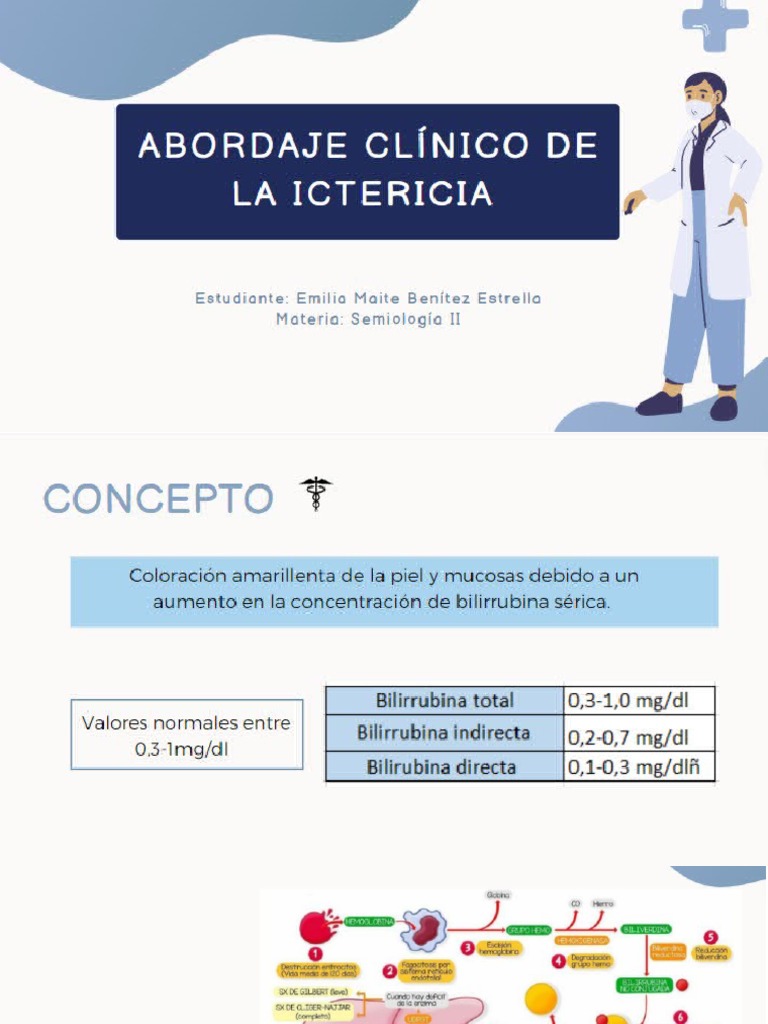 Presentación Abordaje clínico de la ictericia | PDF