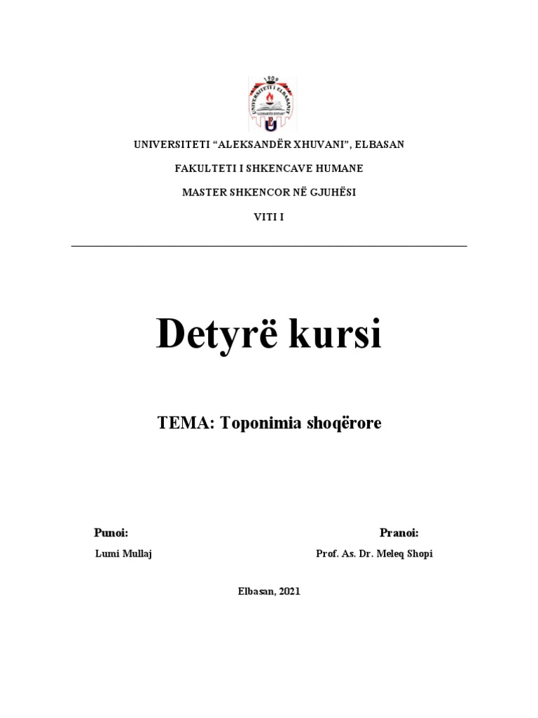 Emrat e Vendeve TW Banuara | PDF