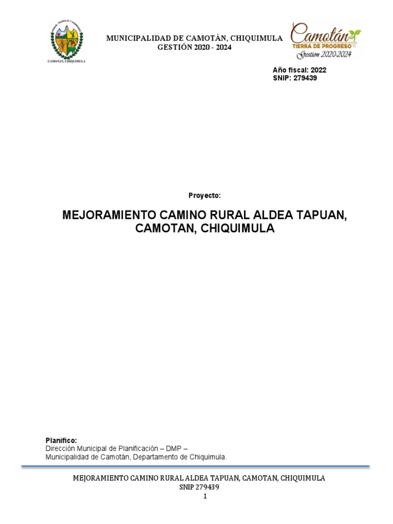 Mejorando la conectividad y el desarrollo económico en la aldea Tapuan ...