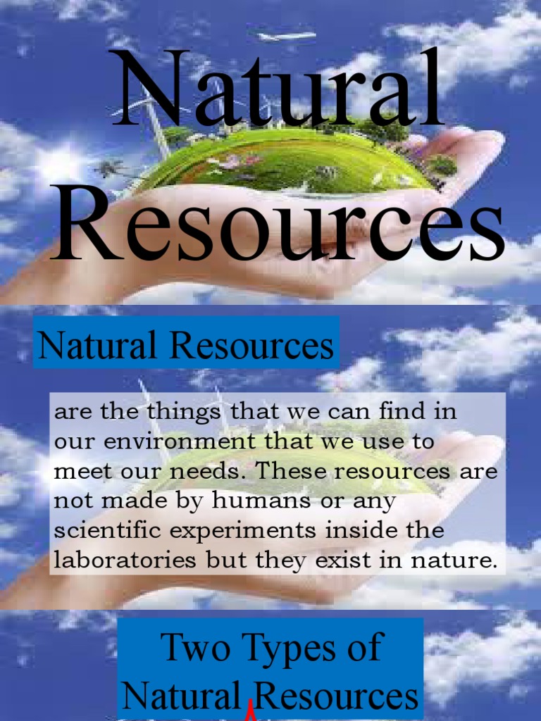 Science 7 q4 w2 Natural Resources | PDF