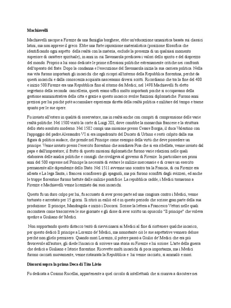 Machiavelli | PDF Machiavelli | PDF