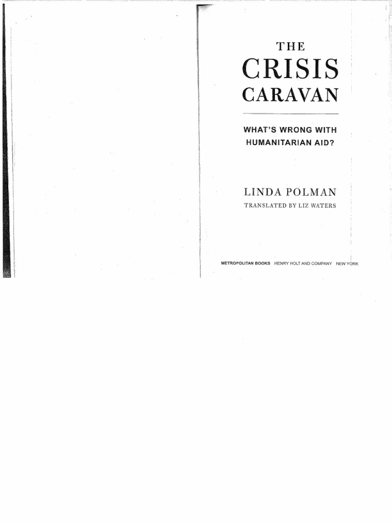 Polman-The Crisis Caravan | PDF