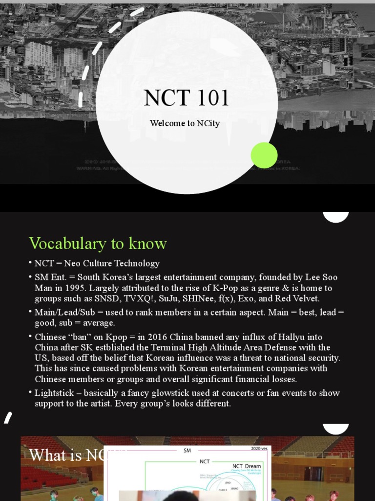 NCT Presentation Public Ver | PDF | Pop Music | South Korea