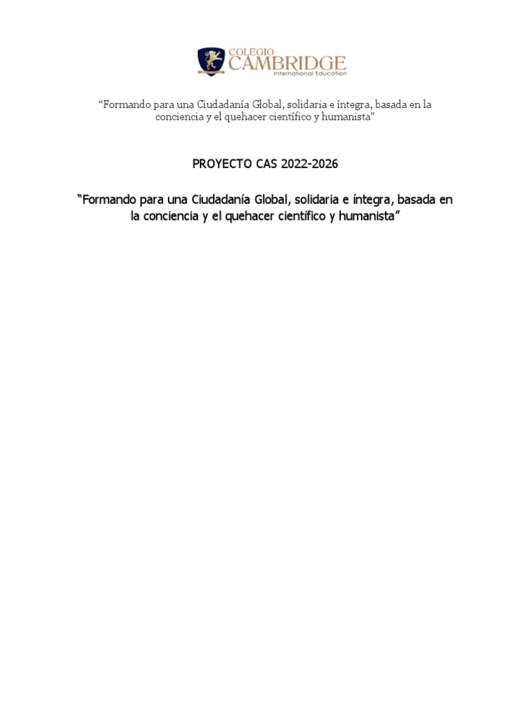 PD Proyecto Cas v4 - Formularios | PDF