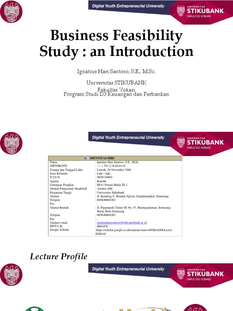 Business Feasibility Study An Introduction - 1 | PDF