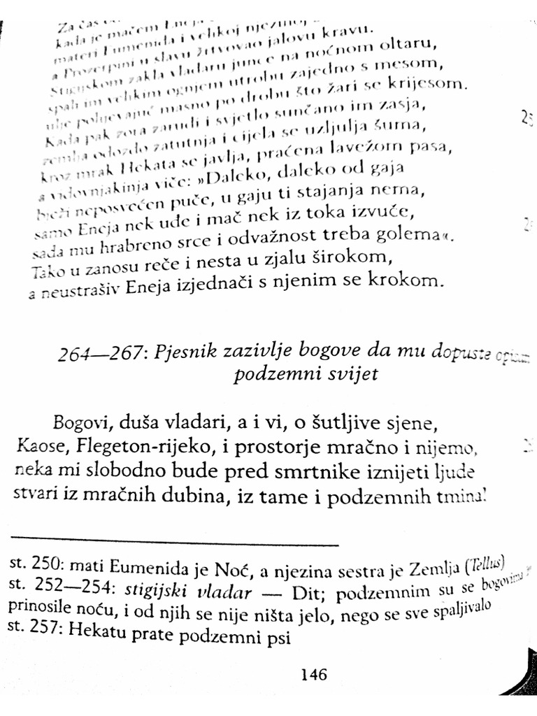 1.2. Vergilije - Eneida - Šesto Pjevanje | PDF