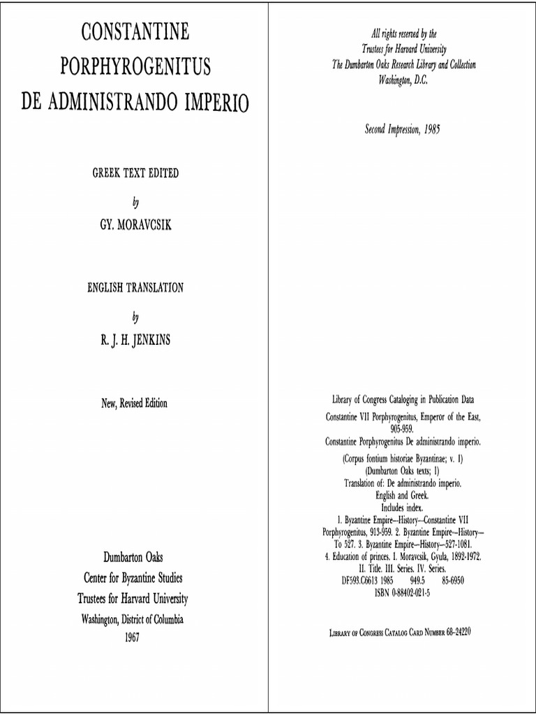 DAI 29-36 - Moravcsik (1967) - 2 | PDF