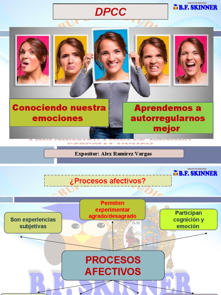 Semana 7 Procesos Afectivos - Emociones | PDF