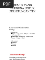 Daftar Obat Total Parenteral Nutrisi | PDF | Kesehatan Holistik