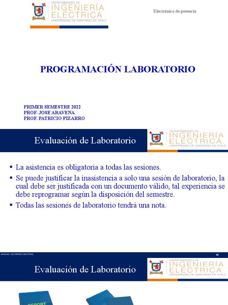 Presentación LAB EDP 1s-2022 | PDF | Electrónica | Informática