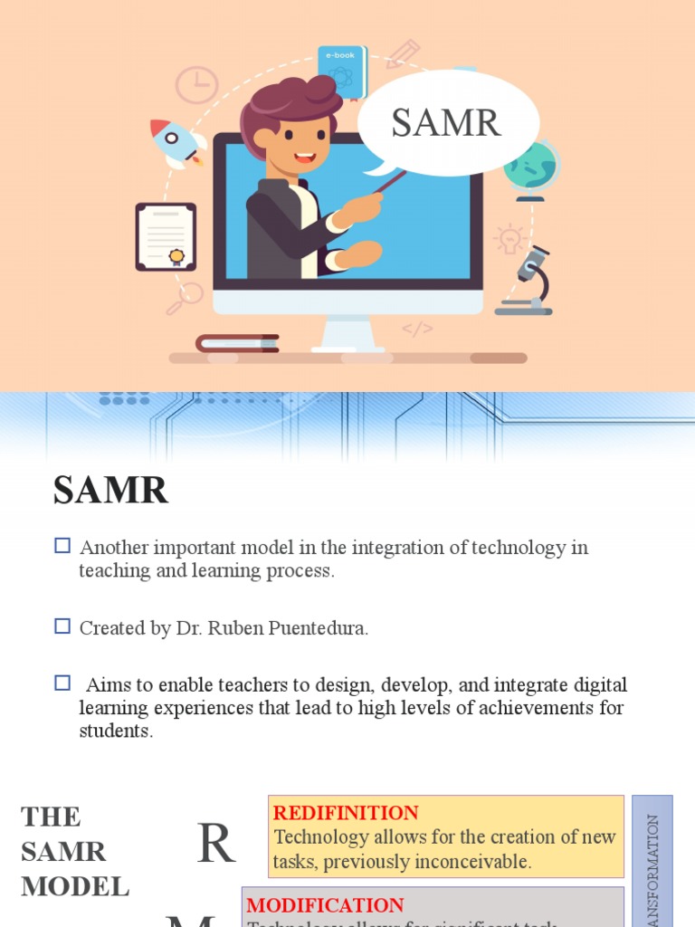 SAMR Model Overview by Dr. Puentedura | PDF