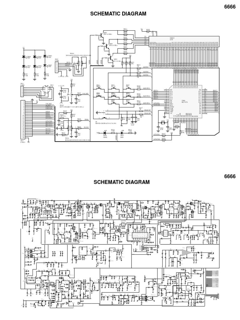 Schematic At6666 Team 1012 CRT 9900 v3 | PDF